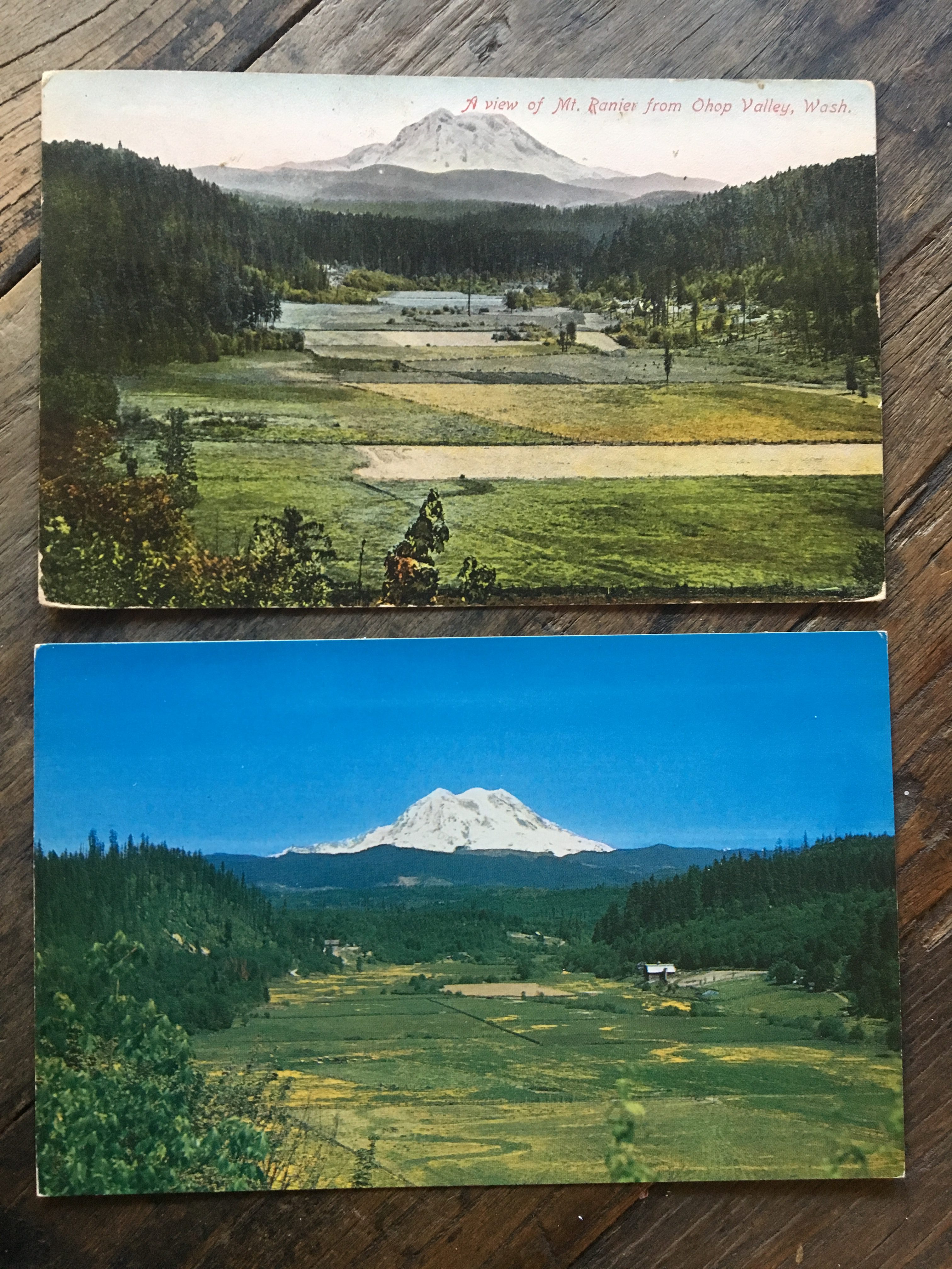 Ohop Valley – 1913 and 1960s – Eatonville To Rainier